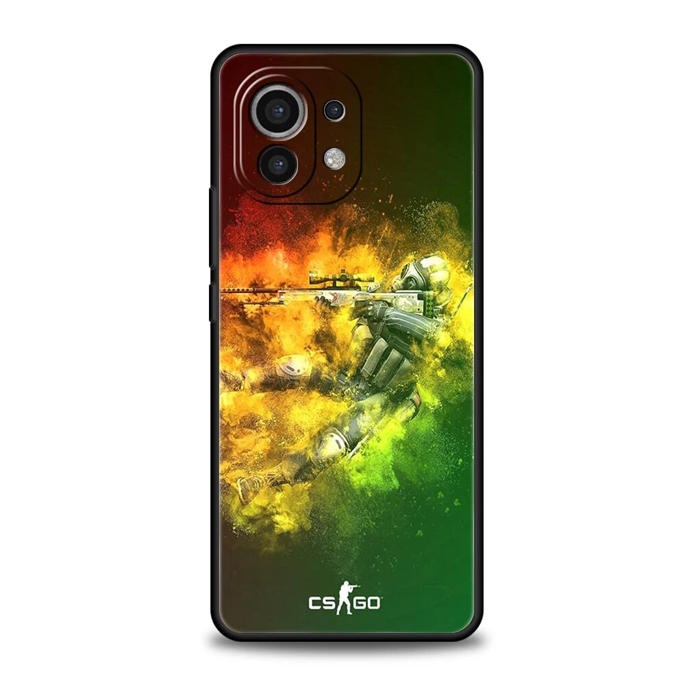 Чехол для телефона с логотипом Cs Go для Xiaomi Mi X3 X4 NFC F3 M3 M4 GT Note 9T 10T 10 11 Ultra 12 12T 13 Pro a6, Mi Note 10 Lite