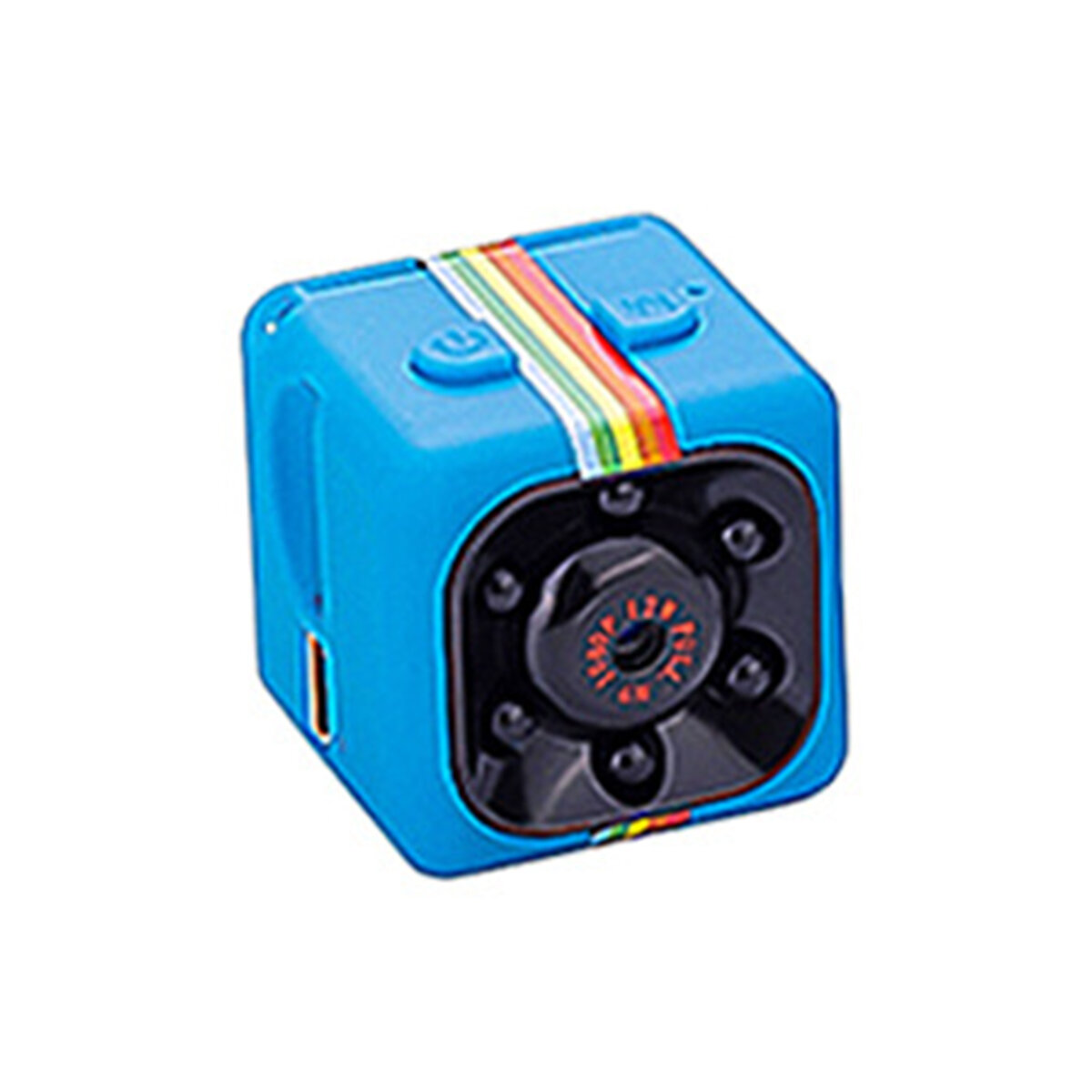 Камера SQ11 HD 1080P камера для улицы спортивная миниатюрная камера A9 видеоформат AVI кадровая частота 30fps формат изображения JPG разрешение видео 1080O время работы 100 минут поддержка хранения до 32G TF карта интерфейс Mini 8pin USB цвета