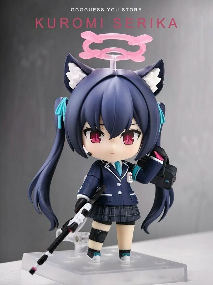 Фигурка Nendoroid Blue Archive Kuromi Serika #2596, аниме стиль, большая, качественная