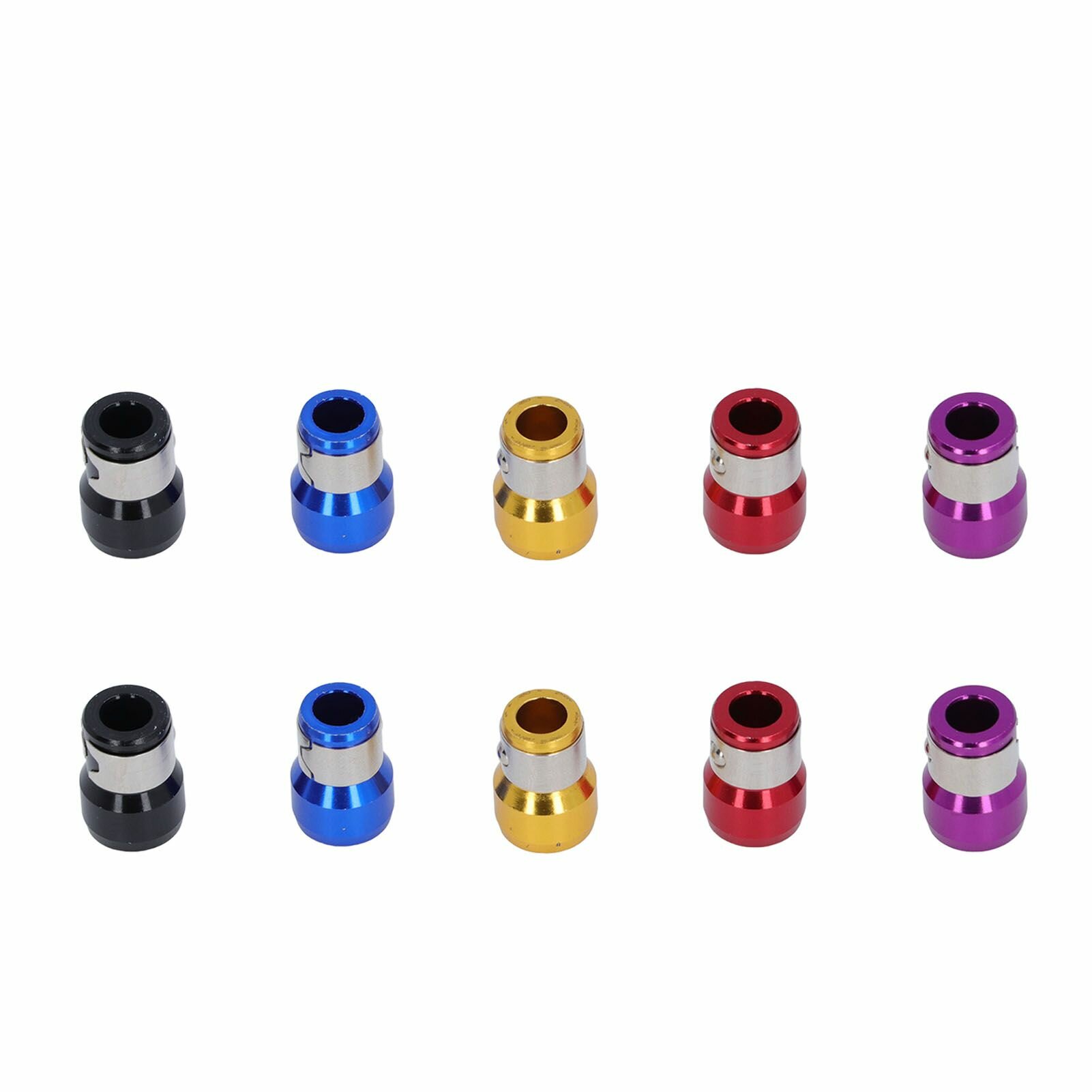 10 шт. Магнитное кольцо для винтов 5 цветов алюминиевый сплав отвертка магнитный держатель кольца для установки фиксация сборки
