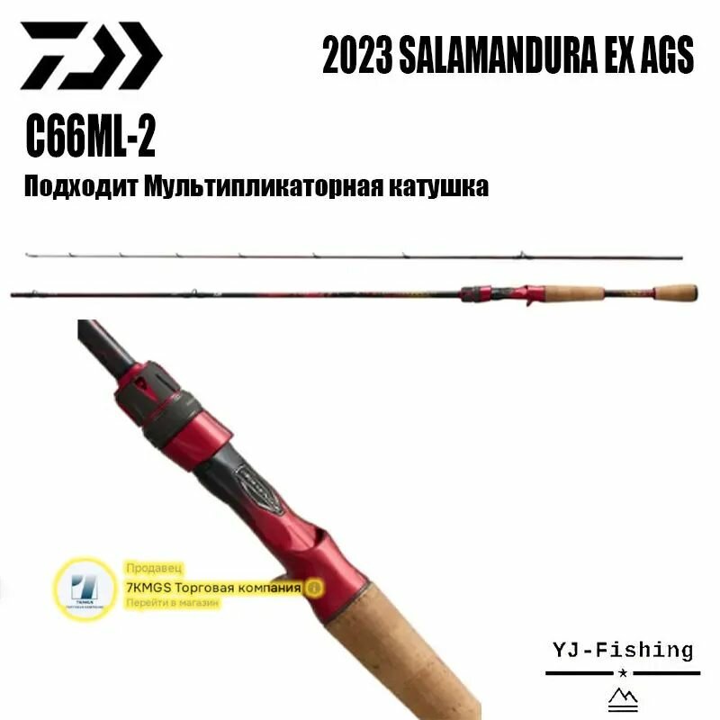 Daiwa Удилище, рабочая длина: 198 см , до 18.1 гр