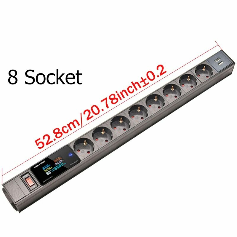 Удлинитель настольный EU Plug 8 Socket, 1.5m