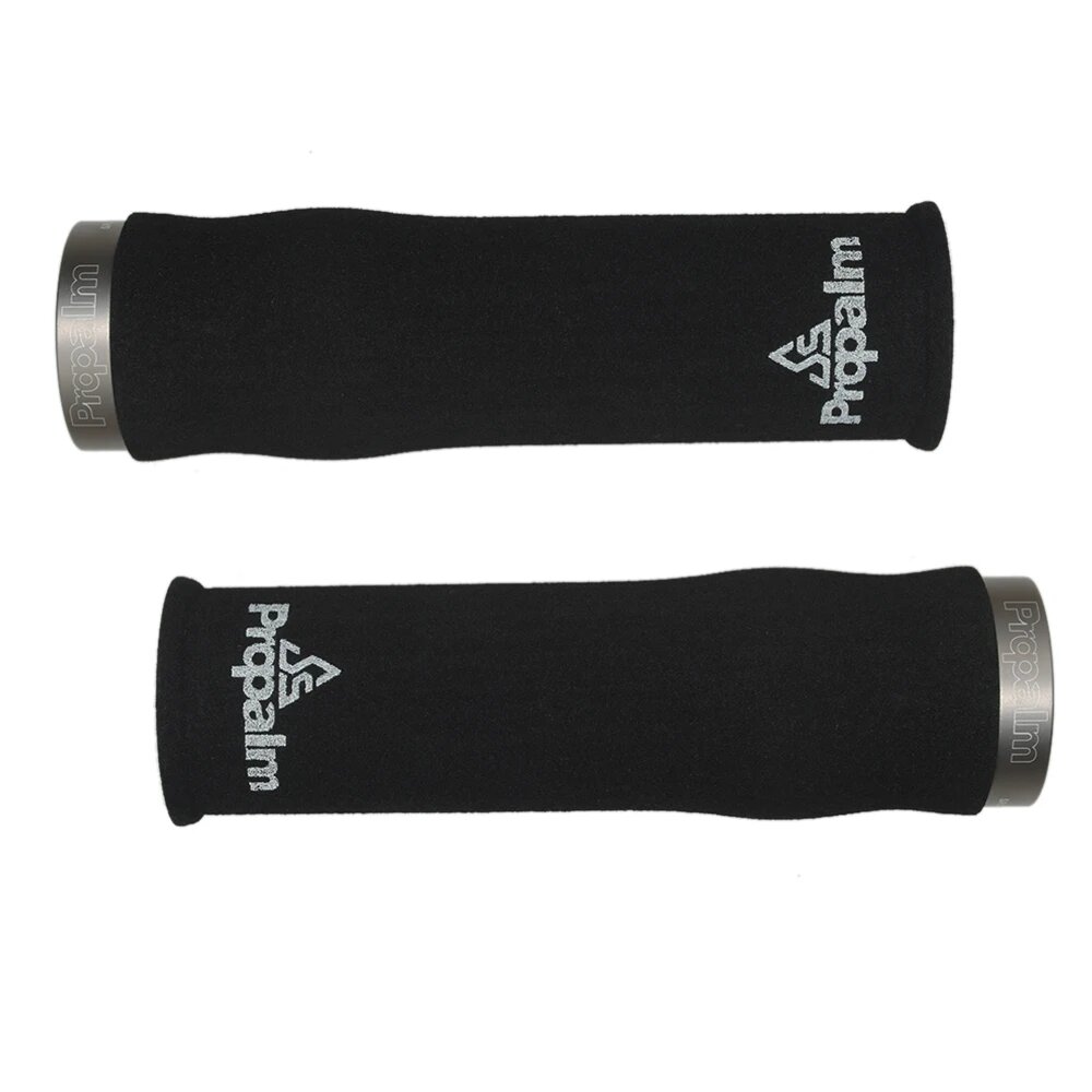 Propalm HY-906EP1 Ручки для руля велосипеда губчатые Черный, Grey Lock Ring