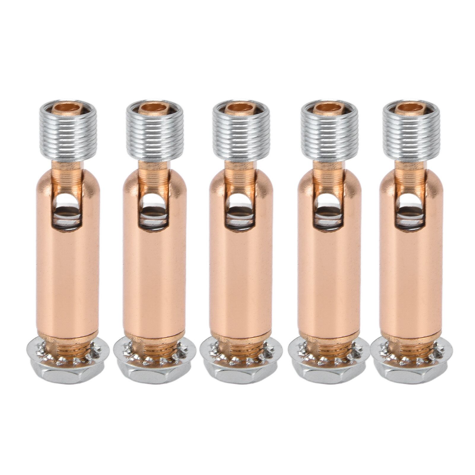 5 шт. M10 наклонный потолочный адаптер для потолочного светильника, подвесной светильник, люстра, аксессуары для подвески, внешняя шестерня M10, рулевой шарнир, розовое золото