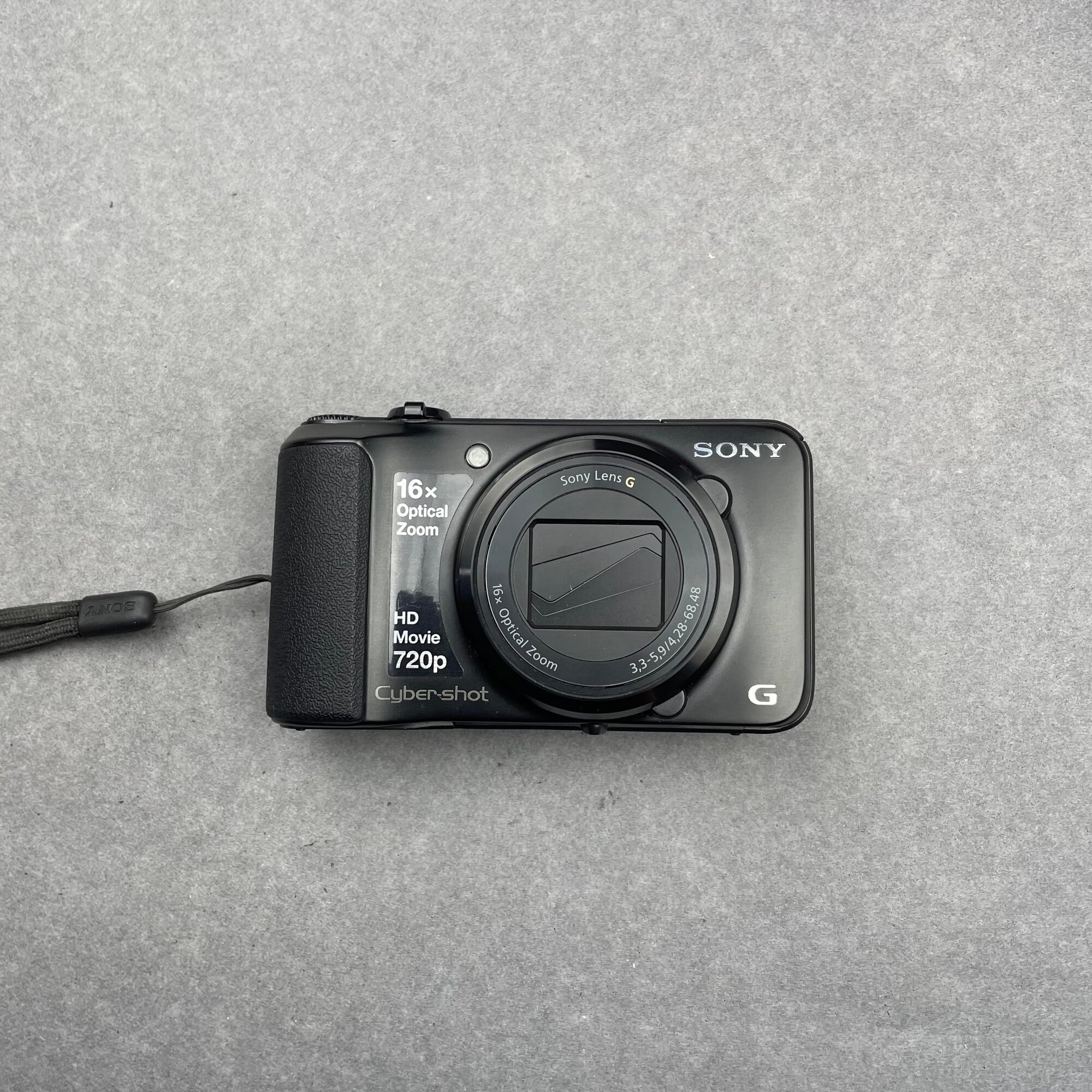 Цифровой компактный фотоаппарат Sony DSC-H90, 16.1 МП, черный