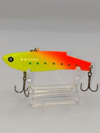 ORC Range Vibe 80 мм 23 г Rosy Dawn, UV+GLOW, extra sinking, тонущий воблер для ловли щуки окуня и судака