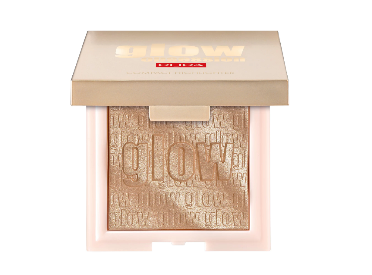 Хайлайтер компактный для лица PUPA Glow Obsession, 002