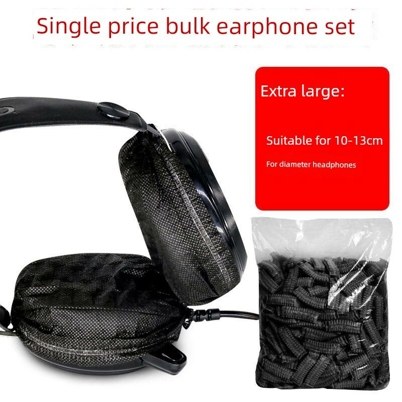 Одноразовый чехол для наушников Интернет-кафе Интернет-кафе универсальный чехол для наушников из нетканого материала с
