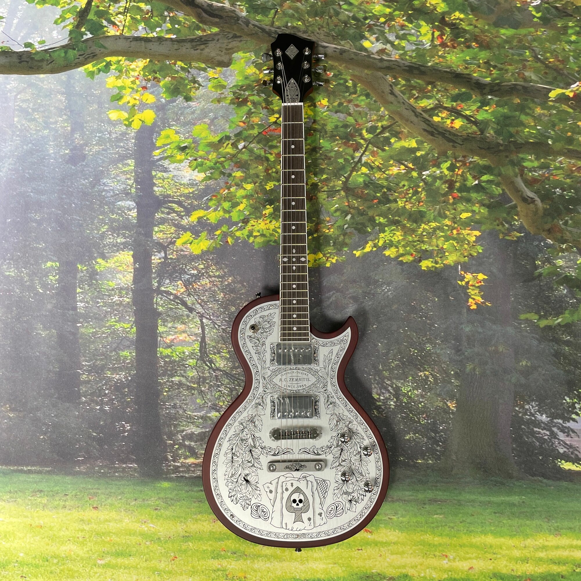 Электрогитара электрогитара/гитара для начинающих 6-струнная, корпус Махагони