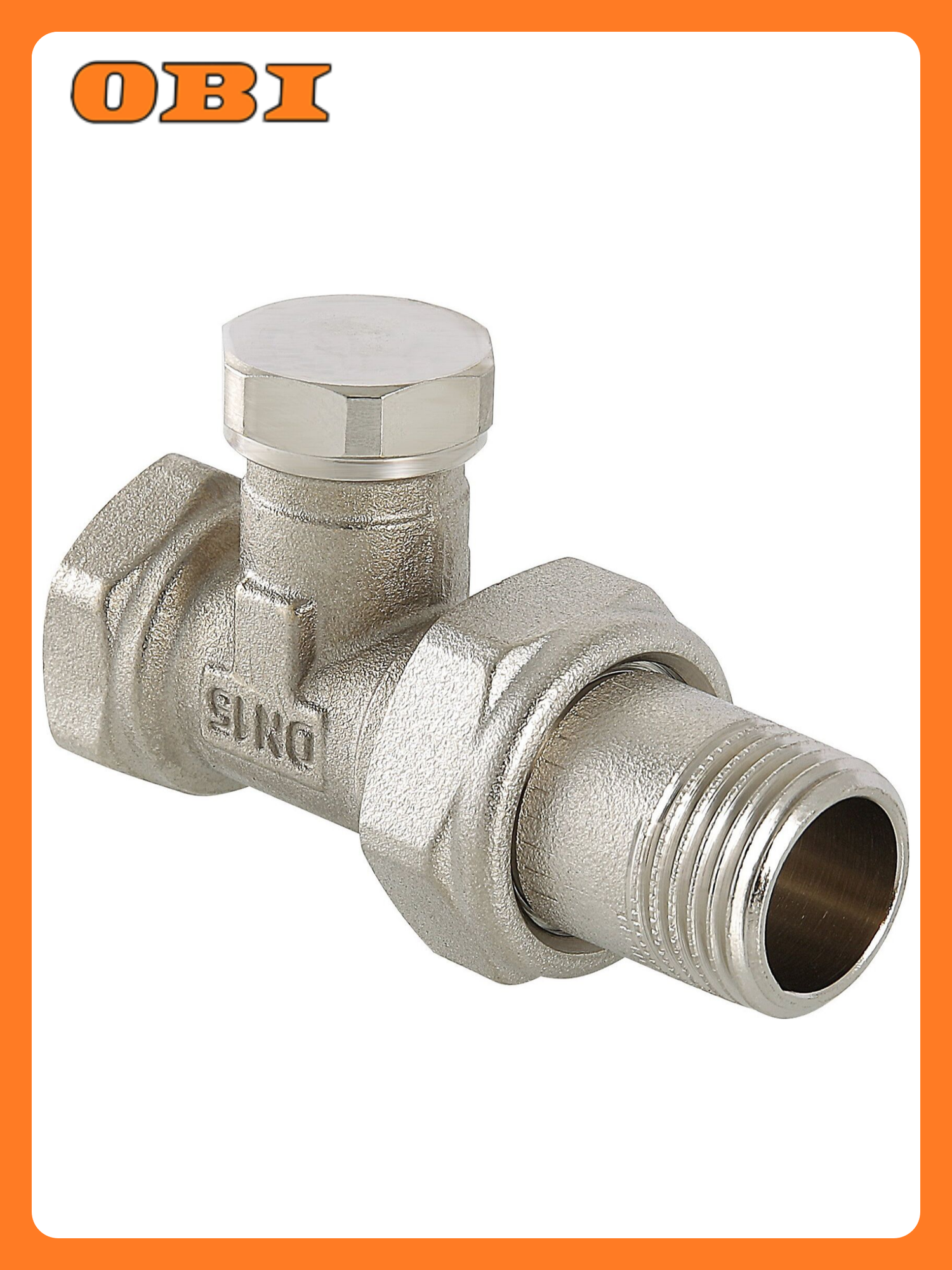 Клапан настроечный прямой латунь VALTEC 1/2"