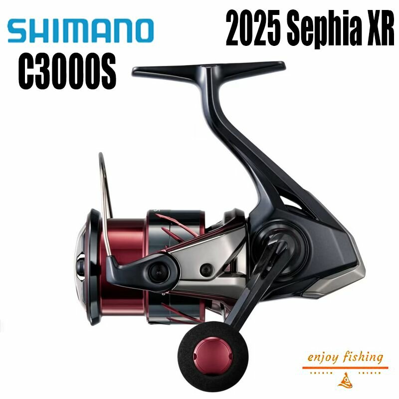 2025 Shimano Sephia XR C3000S безынерционная катушка для спиннинга легкий корпус высокая чувствительность