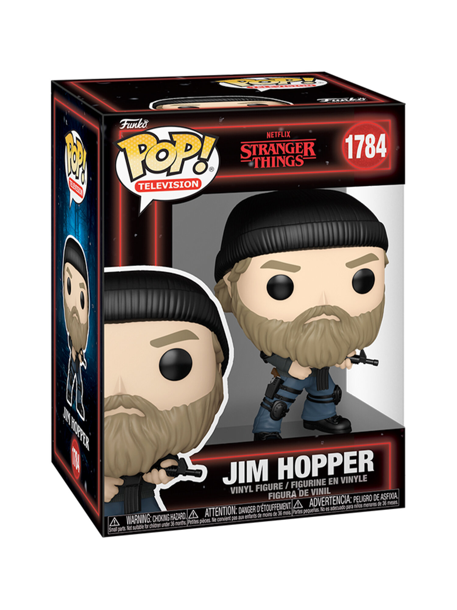 Фигурка Funko Pop! Jim Hopper (1784) Stranger Things Очень странные дела