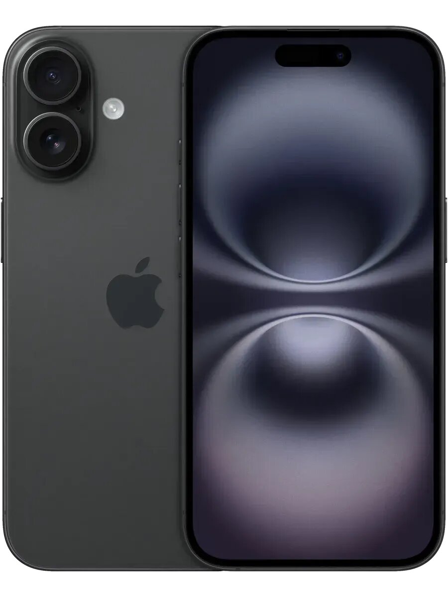 Смартфон iPhone 16 128 ГБ Черный