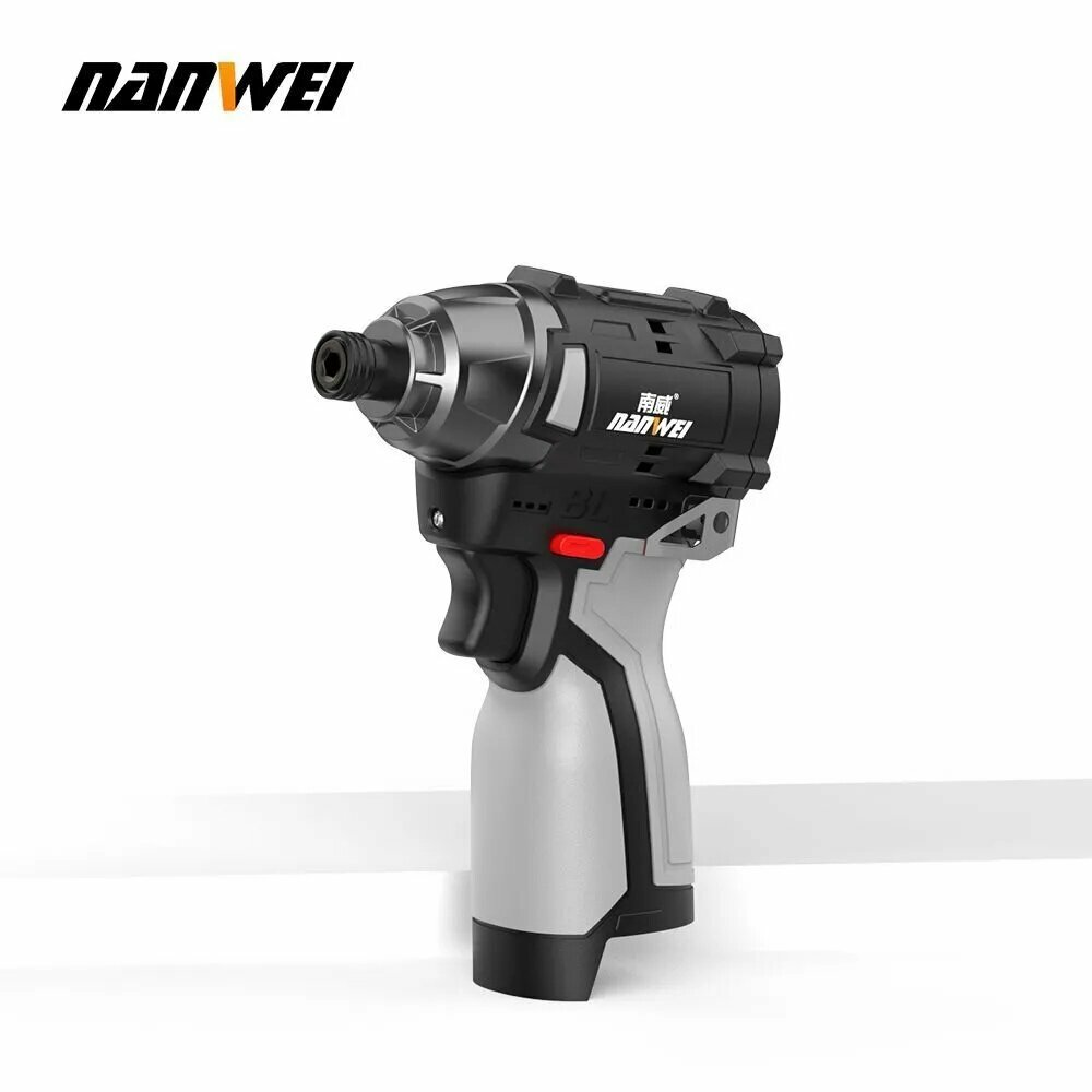 Электрическая отвертка NANWEI Мини /бесщеточный двигатель / макс. крутящий момент 140 Н/3450 об/мин скорость холостого хода