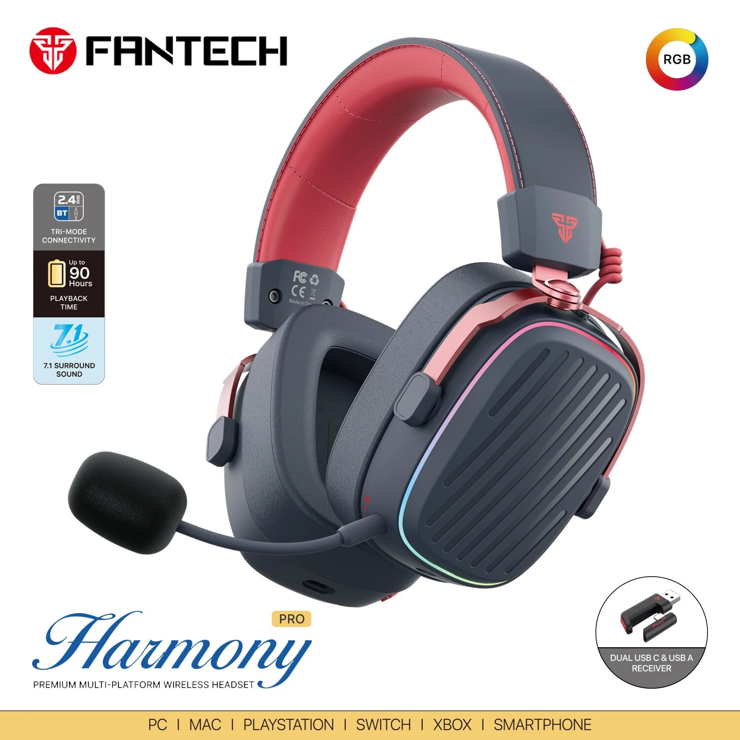 Беспроводные наушники FANTECH Harmony Pro WHG02P