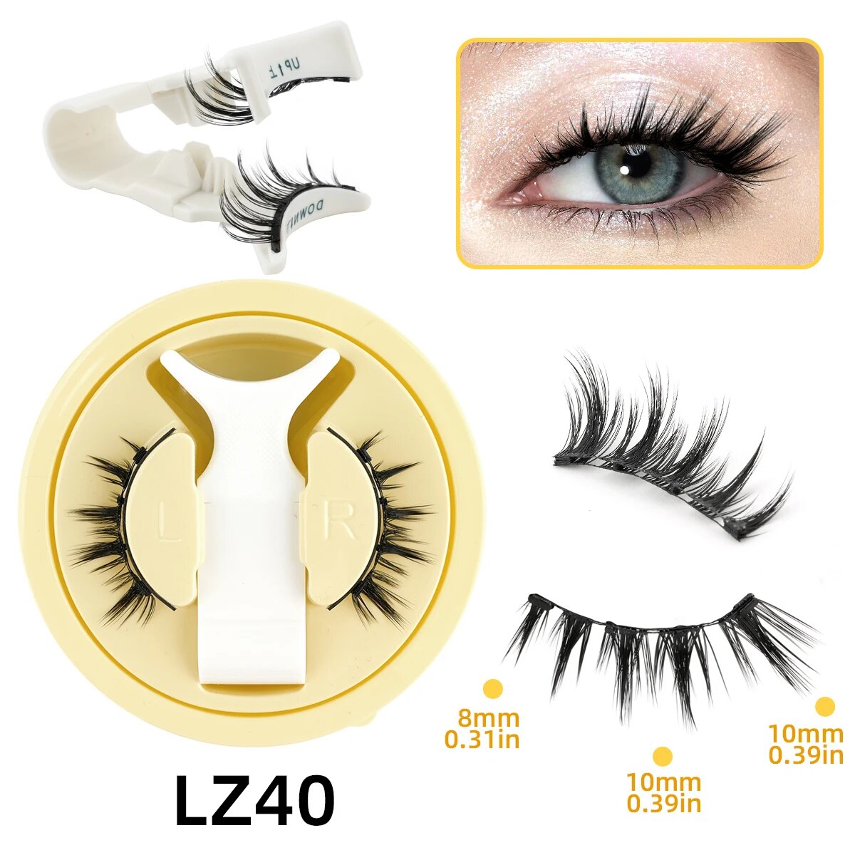 Магнитные ресницы SHIDISHANGPIN LZ40
