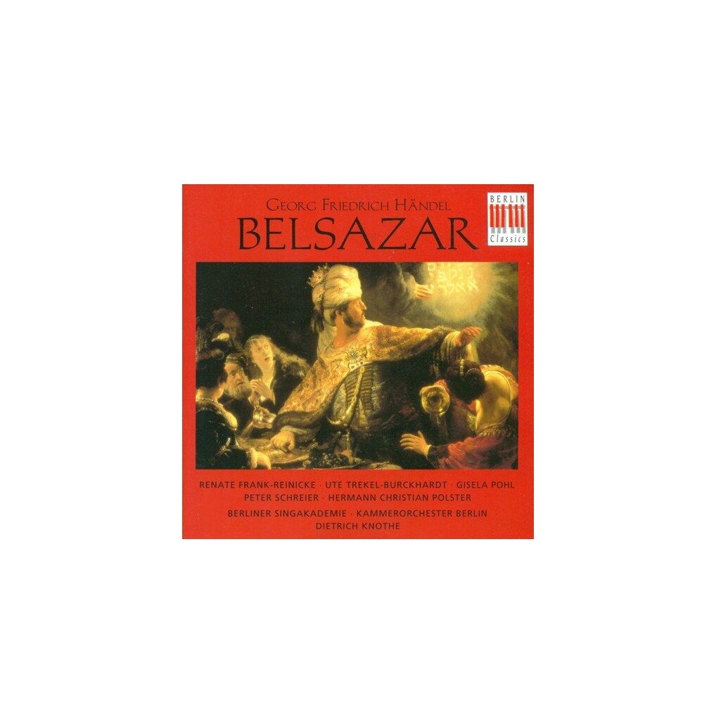 Диск HANDEL, G.F: Belshazzar (Sung in German) Opera (Schreier) (3 CD)