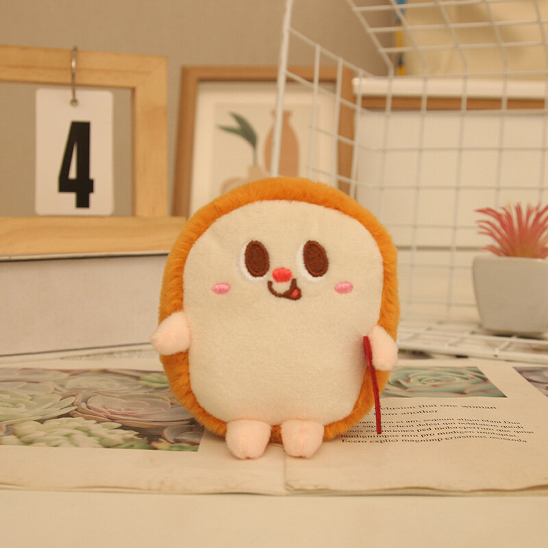 Милый плюшевый брелок/подвеска в виде гамбургера, хот-дога и куриной ножки.