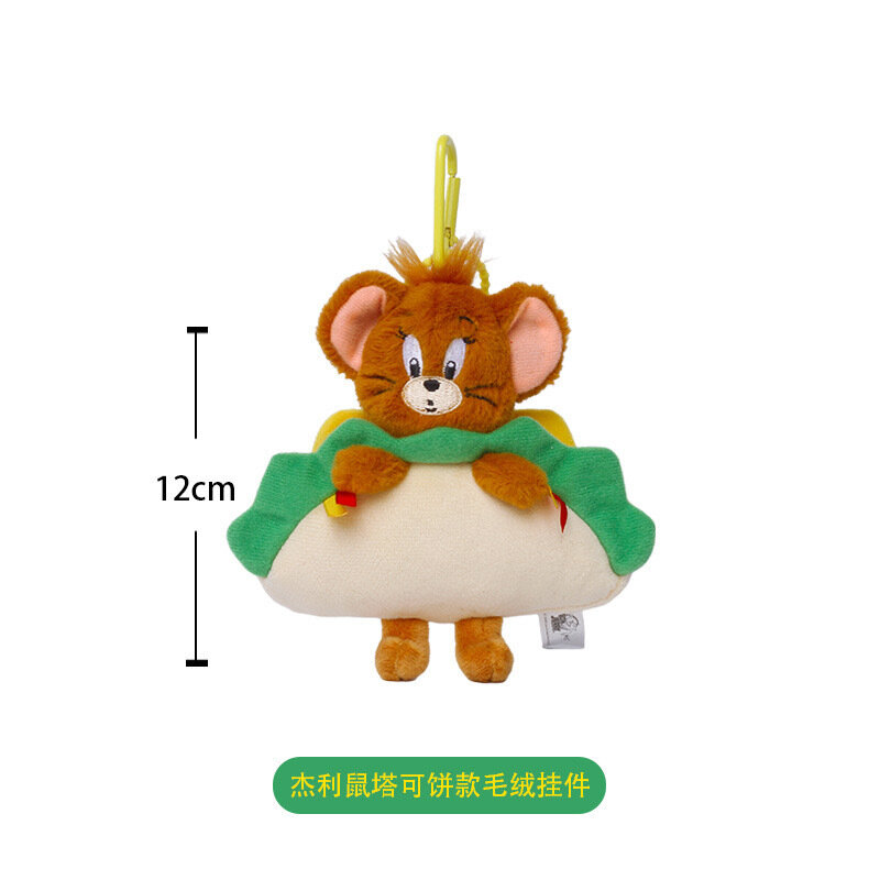 Мягкие игрушки Том и Джерри от Warner Bros, брелоки с Томом, подвески для рюкзаков, украшения для сумок.