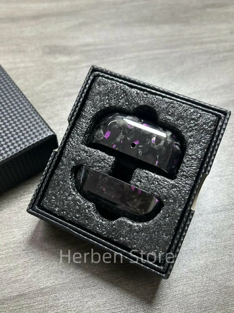 Защитный чехол Samsung Galaxy Buds 3 pro Корпус из углеродного волокна