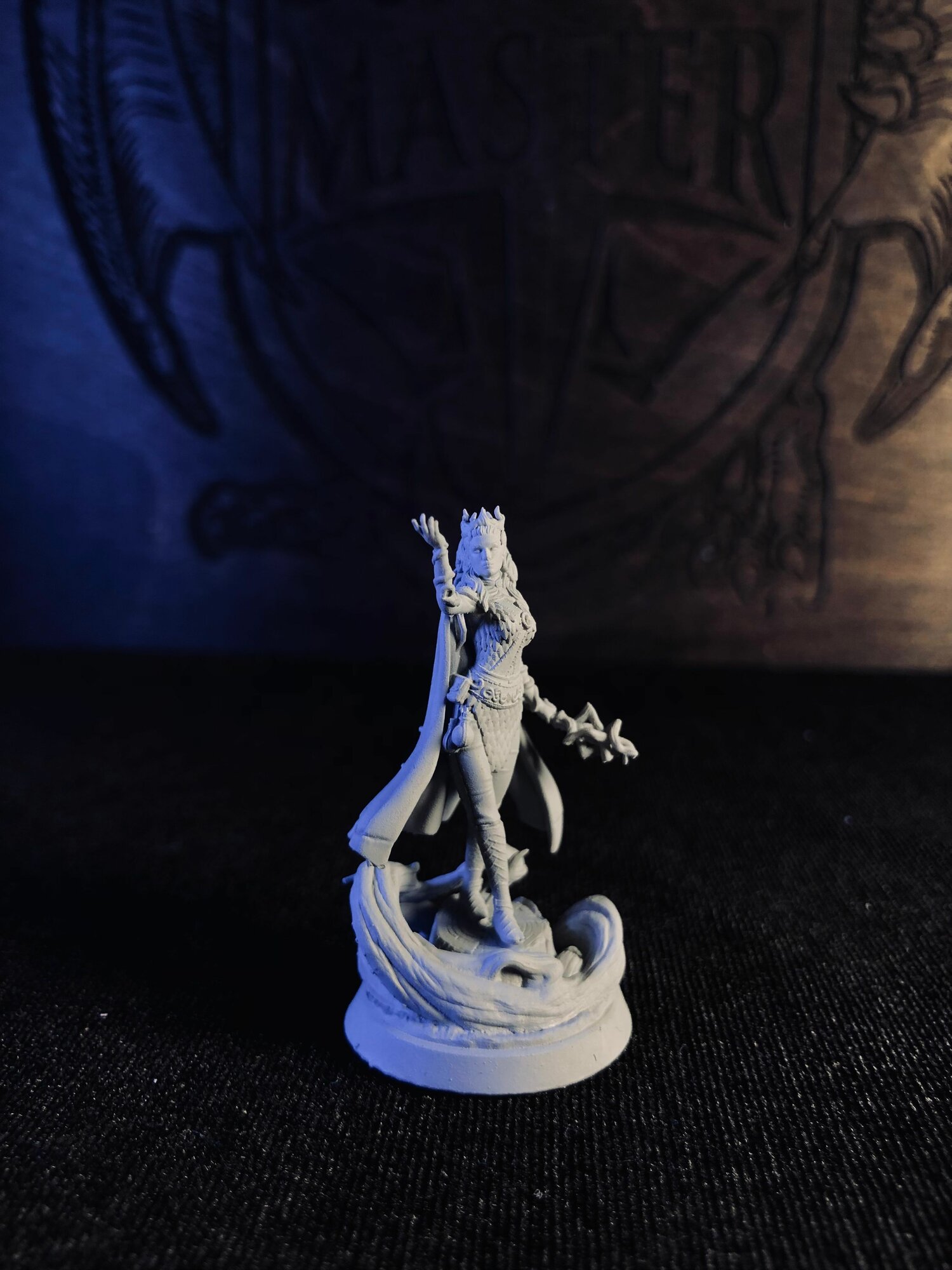 Воин севера, жрица Фрейи, викинги - Миниатюра для настольных игр DnD, ДнД, Dungeons & Dragons, Pathfinder.