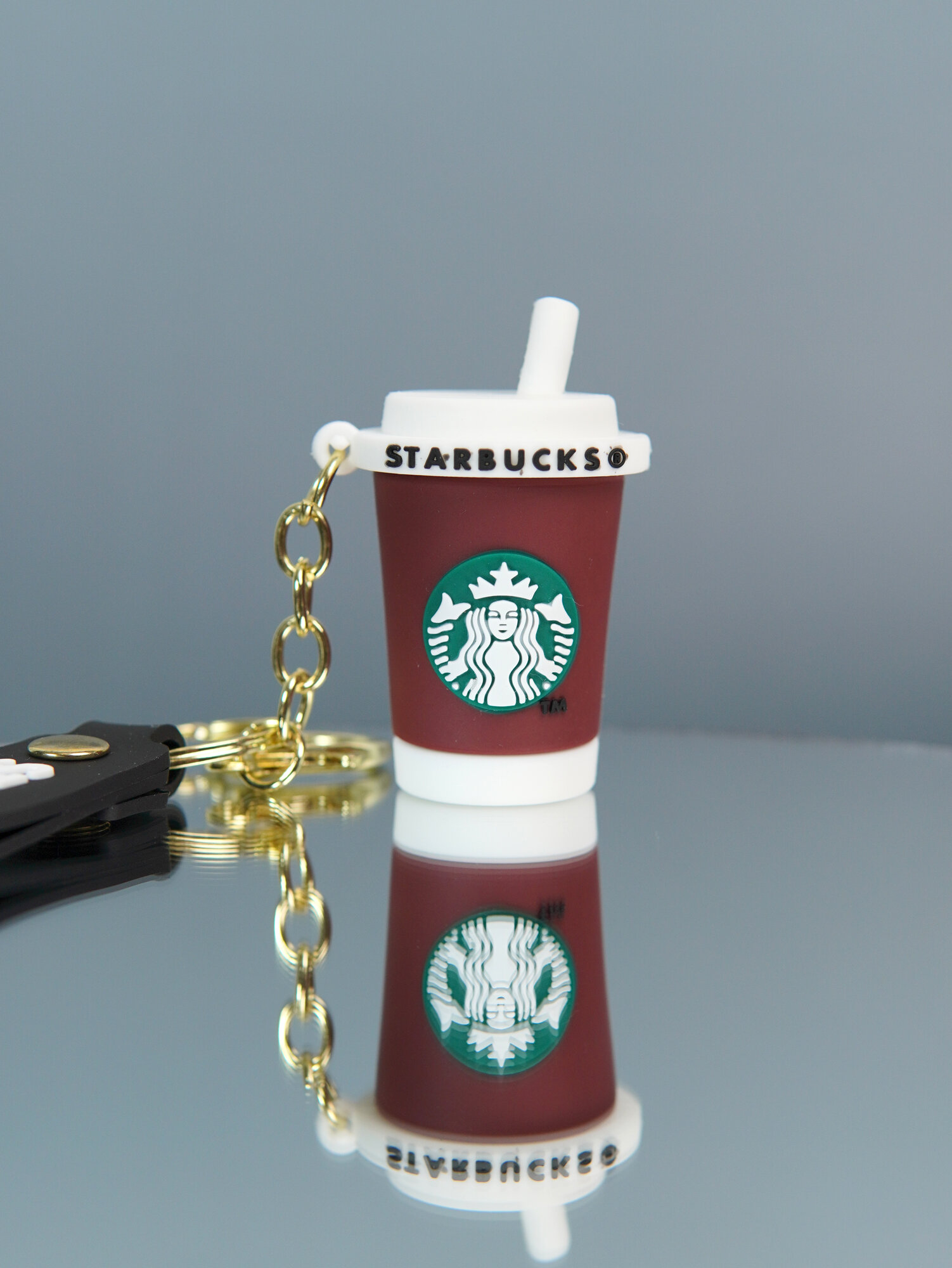 Брелок Стакан кофе | Starbacks | Классический американо | Подарок | Украшение на сумку | Panda_Print
