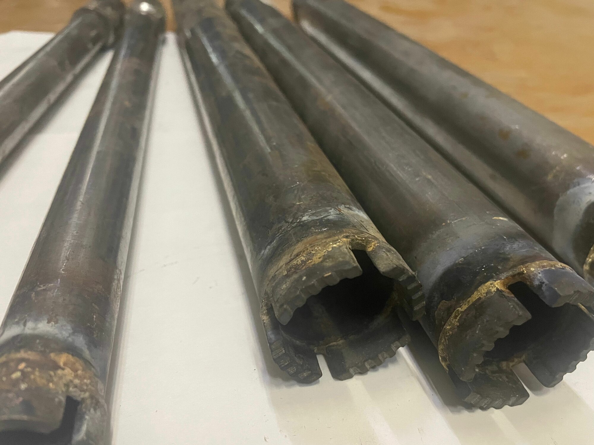 Алмазные коронки некрашеные 32*370