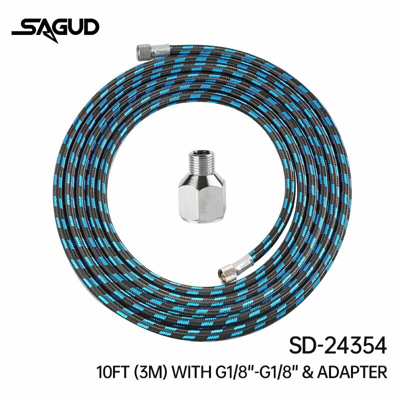 SAGUD Шланг для аэрографа 3м, 1/8", SD-24-354