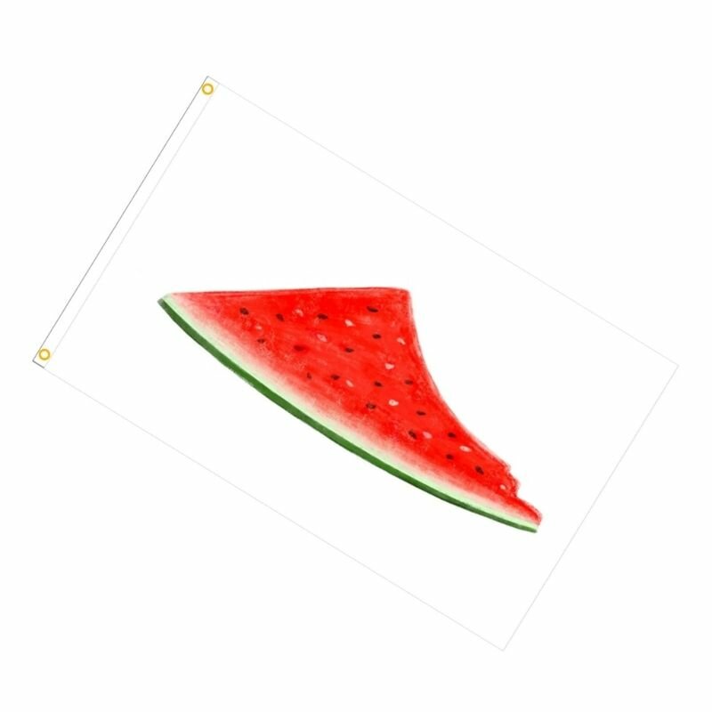 Флаг с рисунком арбуза -Рисунок 3