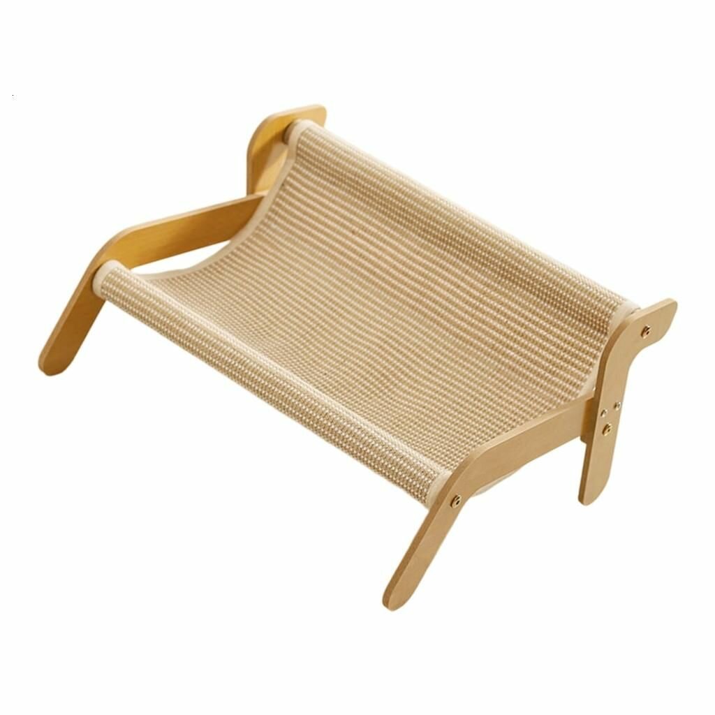 Картонная кровать-диван для кошек с когтеточкой, - Линии