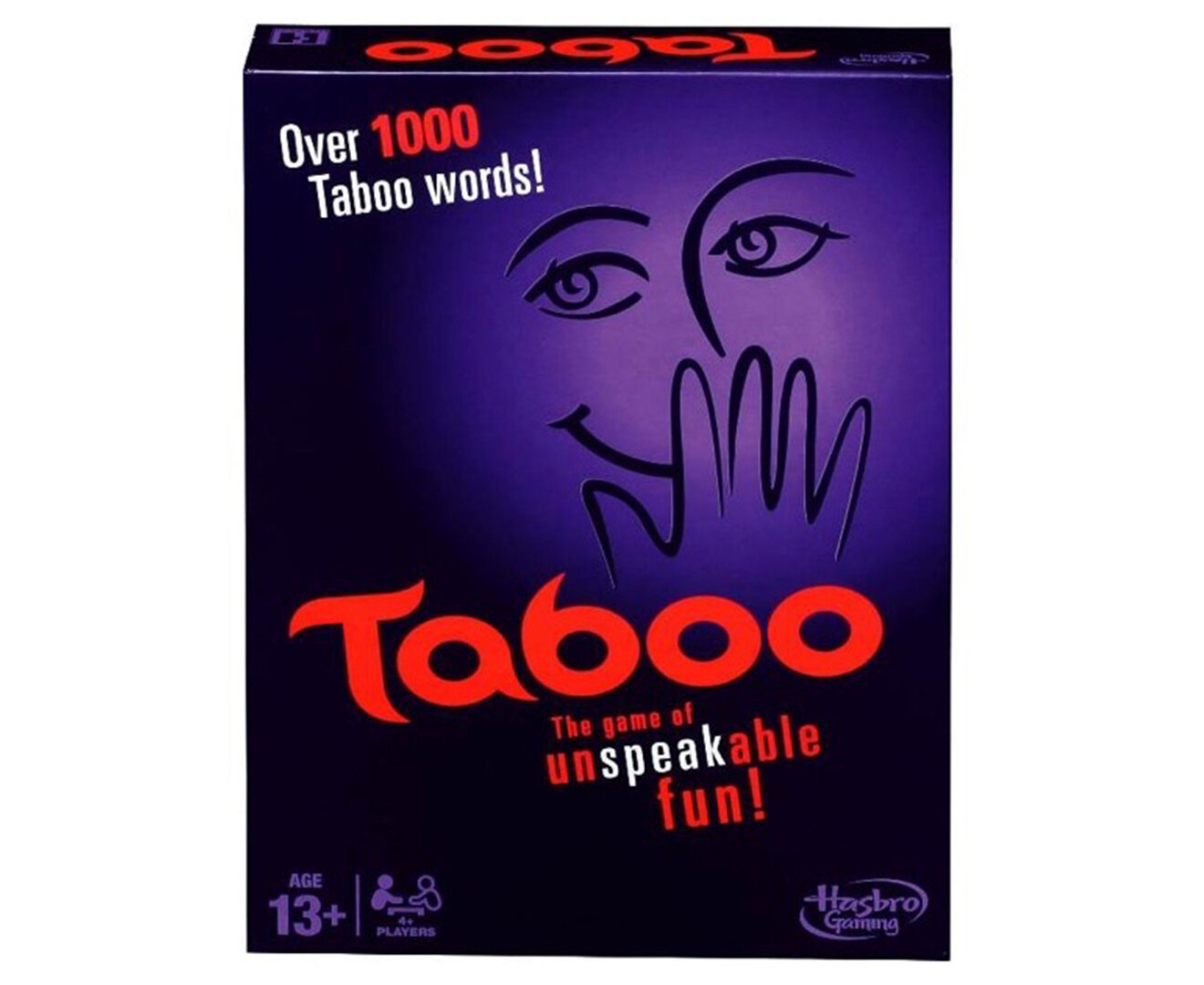 Taboo Card Game, 162 карты, пикник, песочный таймер, бланк счета, кубик изменения игры, руководство по игре, для 4 и более игроков, рекомендуется для возраста 13+ лет