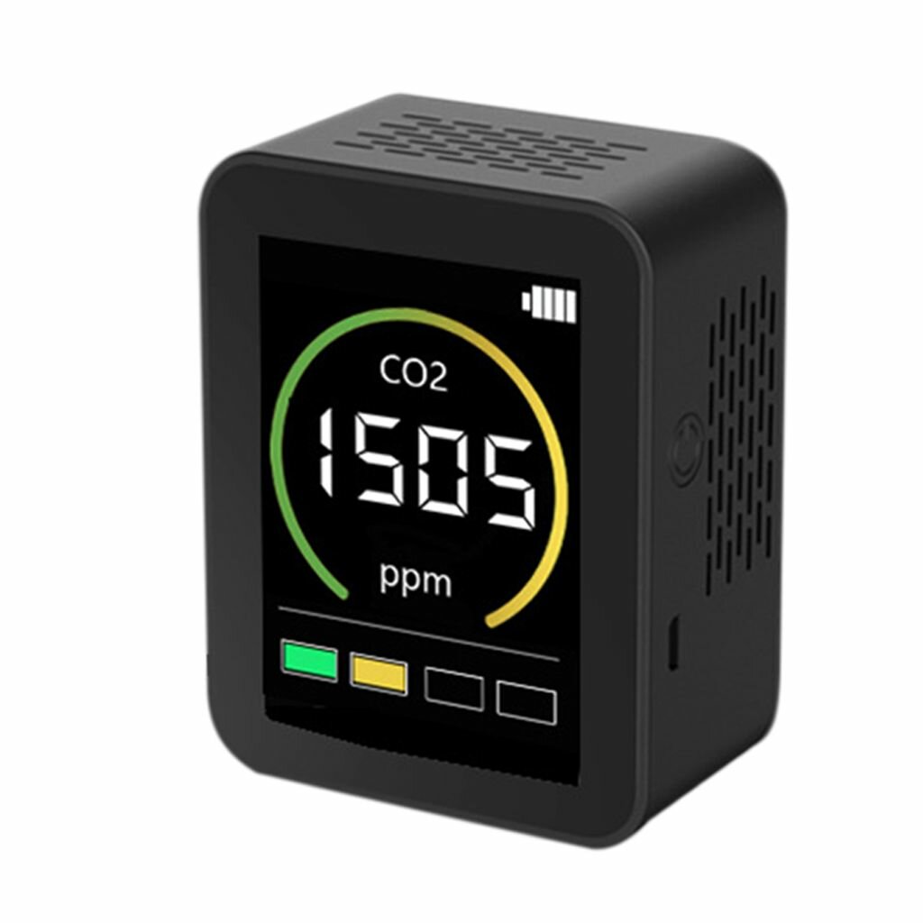 Внутренний детектор CO2 для контроля качества воздуха Тестер температуры и относительной влажности углекислого газа монитор в помещении