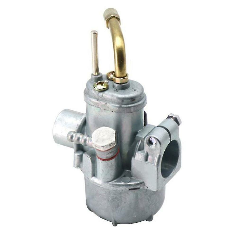 Карбюратор 12мм для двигателей Puch Maxi Sport Luxe E50 Murray Magnum Mkii 50cc, диаметр впуска коллектора 20мм, внутренний диаметр воздушного впуска 12мм, внешний диаметр воздушного впуска 20мм, размер дюймовки 64/.58мм, материал Пластик +