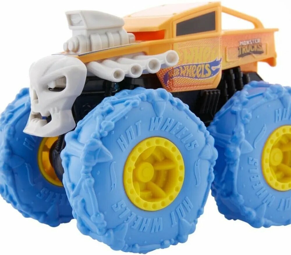 Hot Wheels Monster Trucks Bone Shaker, 1:43 Машинка с выдвижным механизмом, GVK37-GVK45