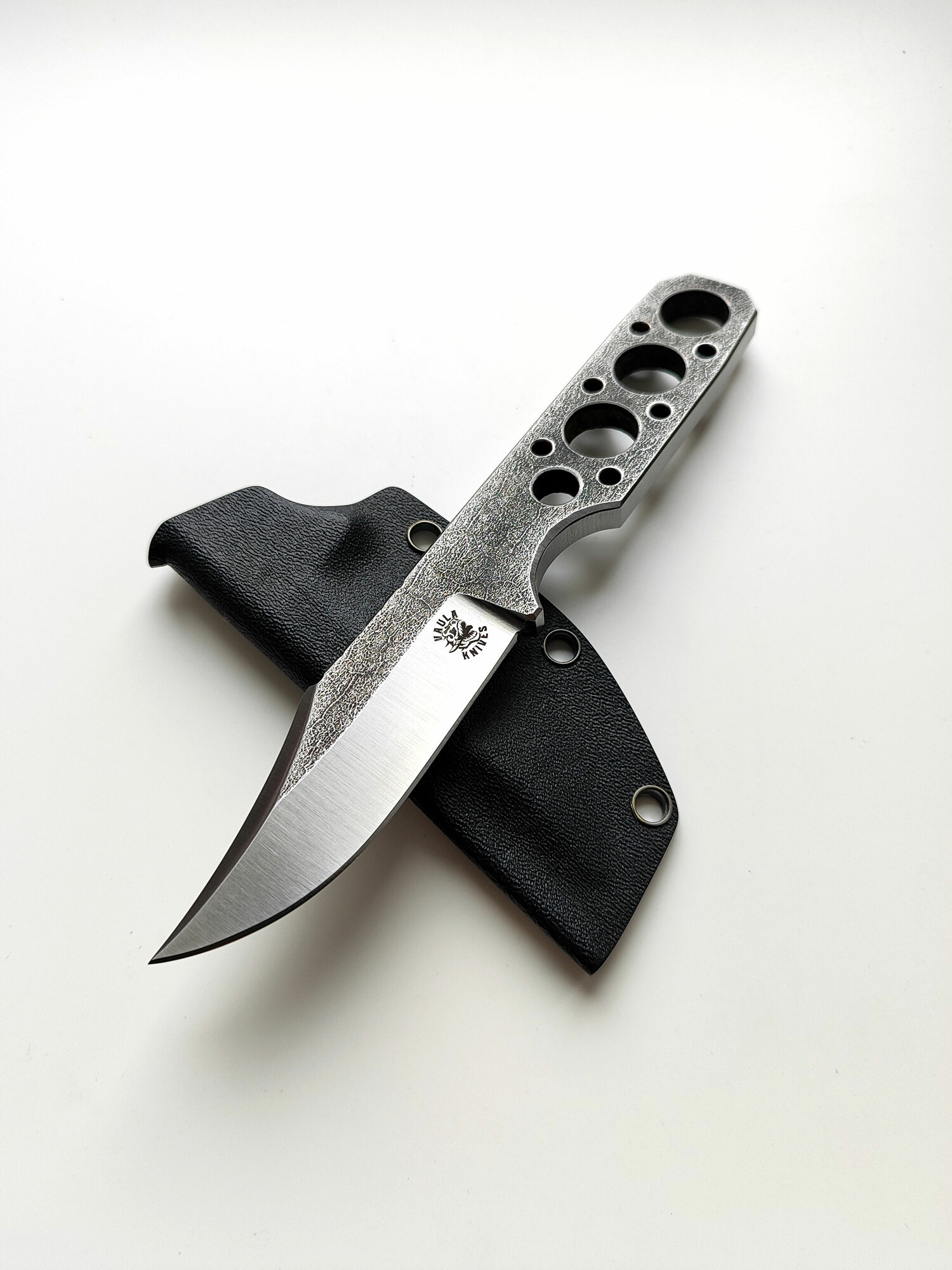 Нож туристический "Pocket combat". Компактный скелетный городской EDC нож.