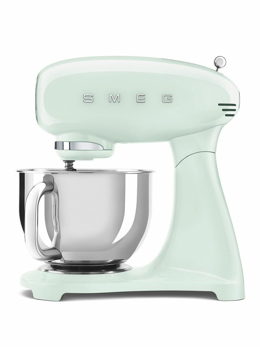 Планетарный миксер SMEG SMF05PGEU, пастельный зеленый