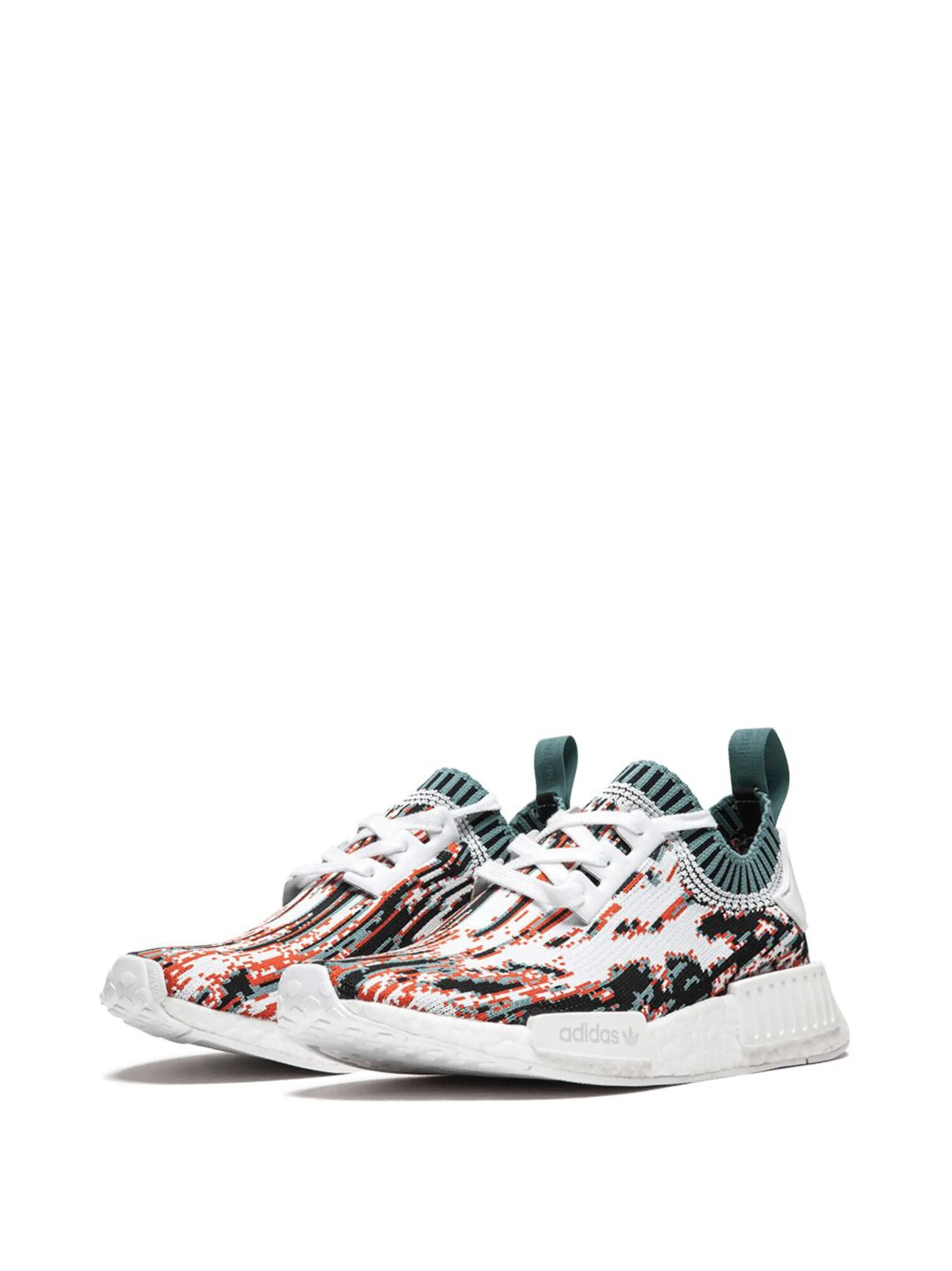 Кроссовки adidas NMD R1 Primeknit, размер 5,5 US, серебристый — фото 1