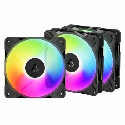 Кулер P12 Pro Reverse A-RGB Black 3 Pack ACFAN00333A