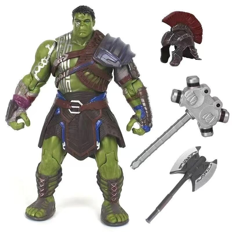 Фигурка Мстители Халк в доспехах с оружием / Hulk (20см, пакет)