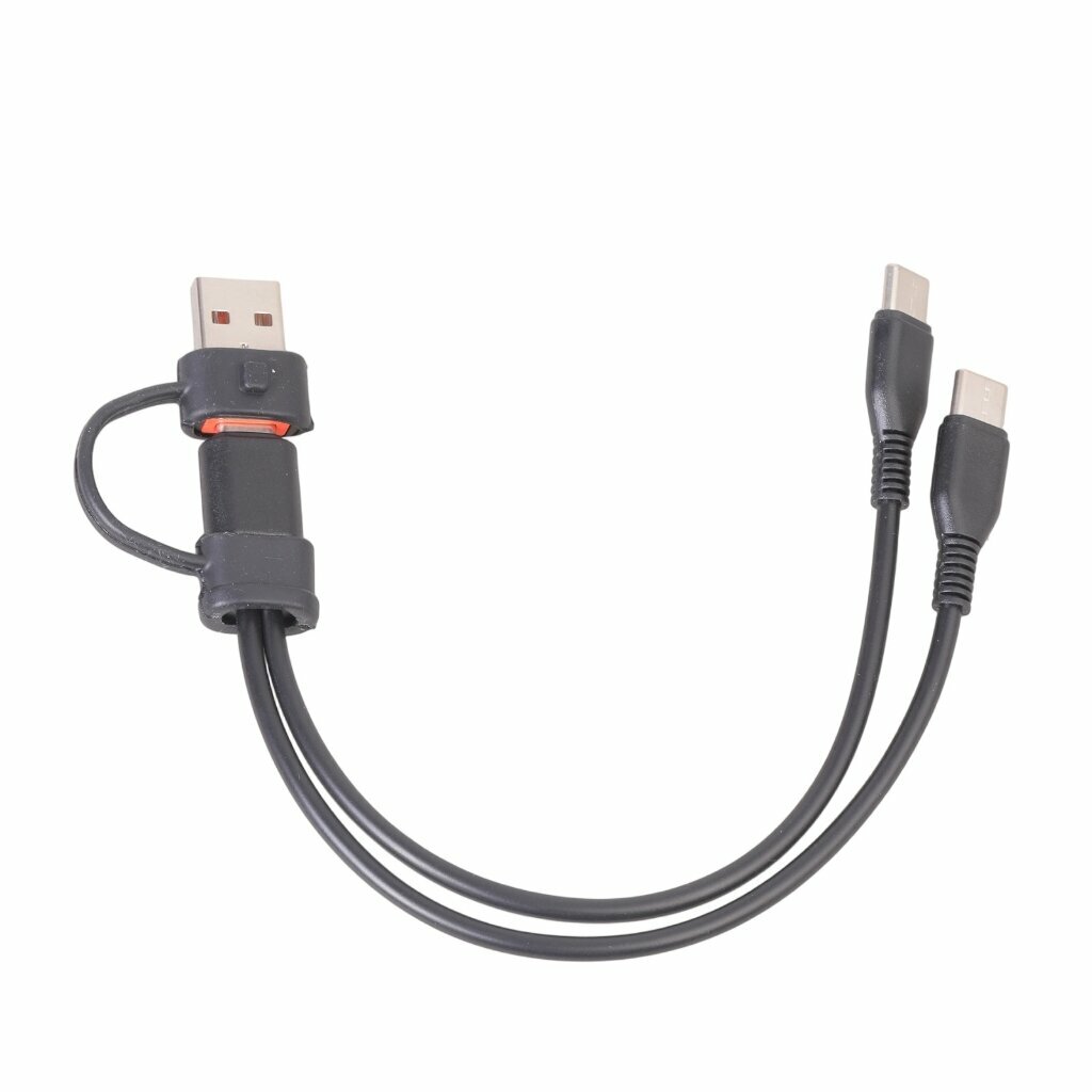 Разветвитель USB C 2 в 1 Зарядка Разветвителя USB + Type C для Двойного адаптера USB C
