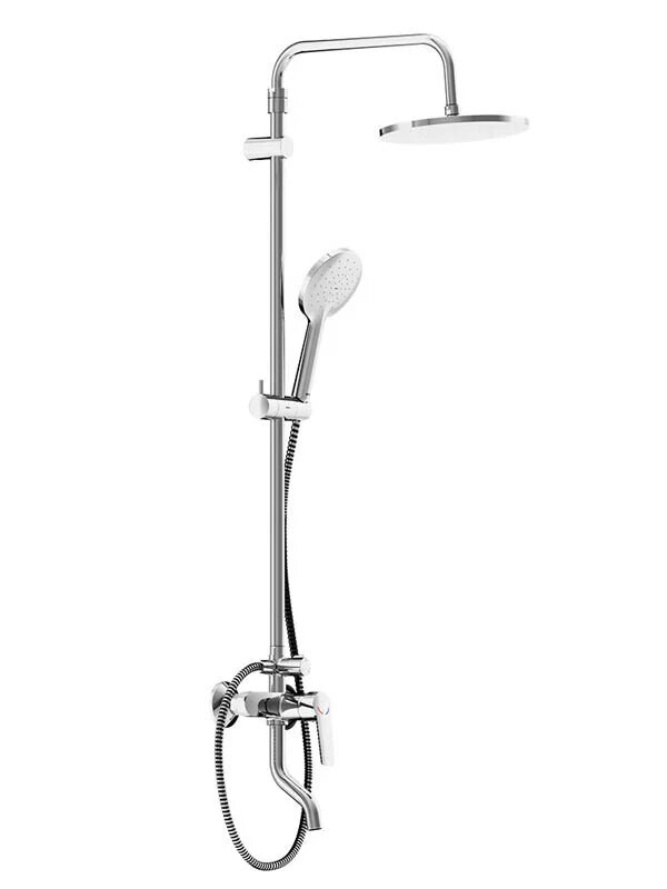 Душевая система для ванны DAMIXA Jupiter (977740000) с изливом и ручным душем