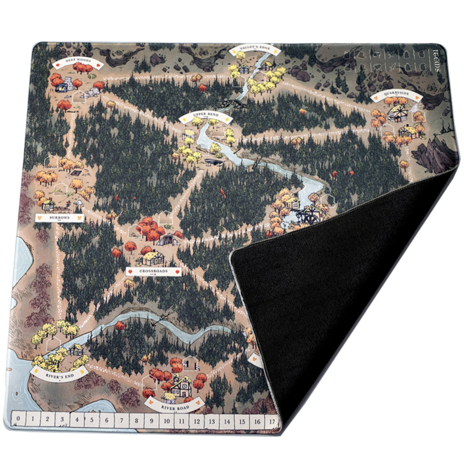 Board game happy salmon Basic version of Root Leader games Leder Games Root Base Kids Children Tabletop Interactive Board Game 10y+ 2-4 Players 60-90 Mins Ages 10+ Action Queue Action Retrieval Area Majority Influence Area Movement Dice Rolling Hand