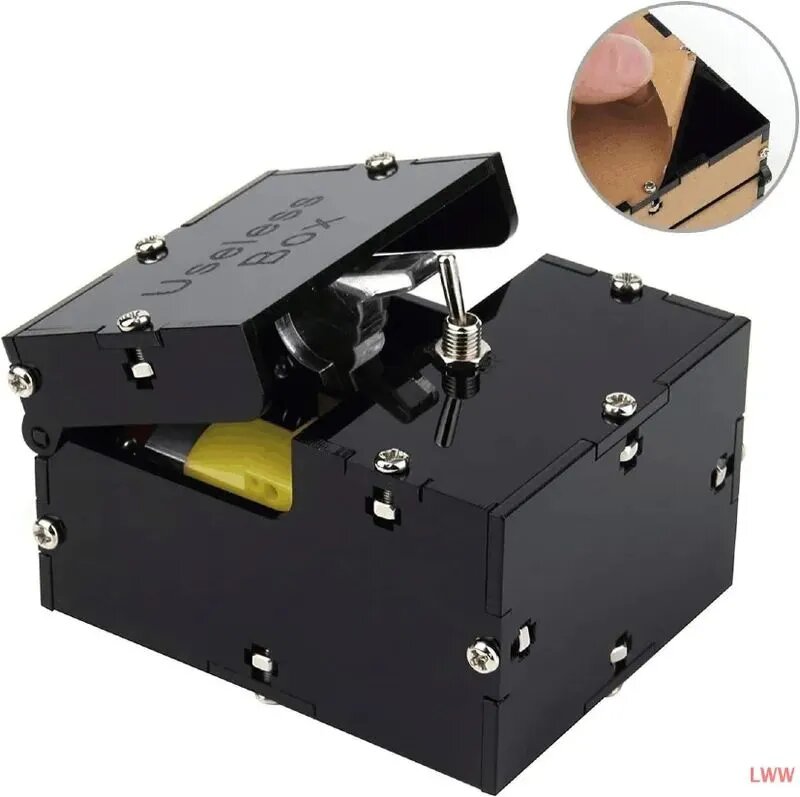 Бесполезная коробка sansheng, полностью собранная мини-версия бесполезной коробки для подарков на День рождения и вечеринки