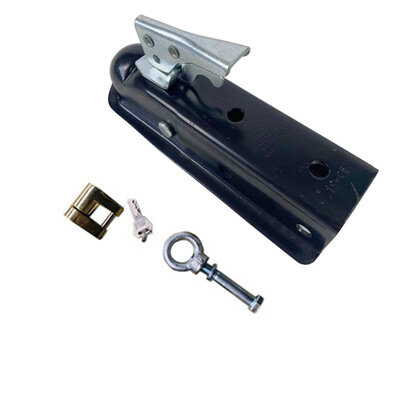 Стандартный прямой чехол для прицепа, соединитель прицепа, чехол для шарового соединения прицепа, аксессуары для прицепа с антипотерянным безопасным штифтом 2X2