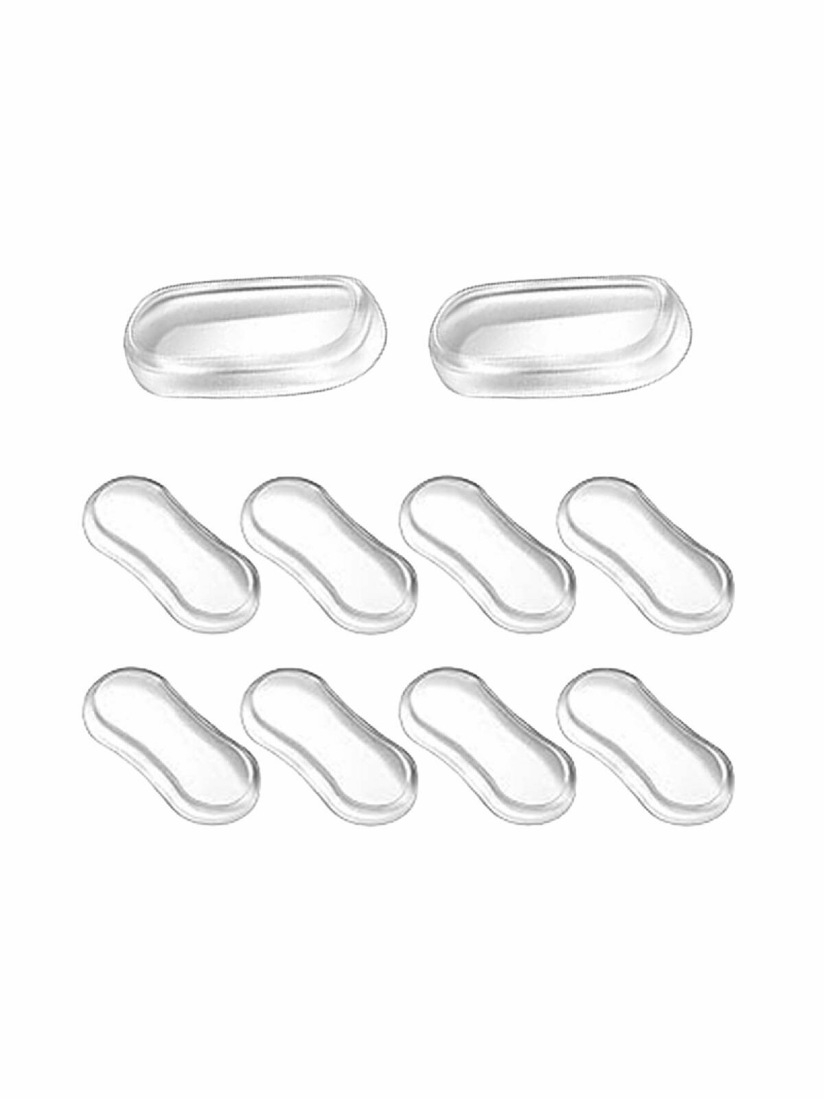 2 комплекта амортизирующих бесшумных прокладок для сиденья унитаза