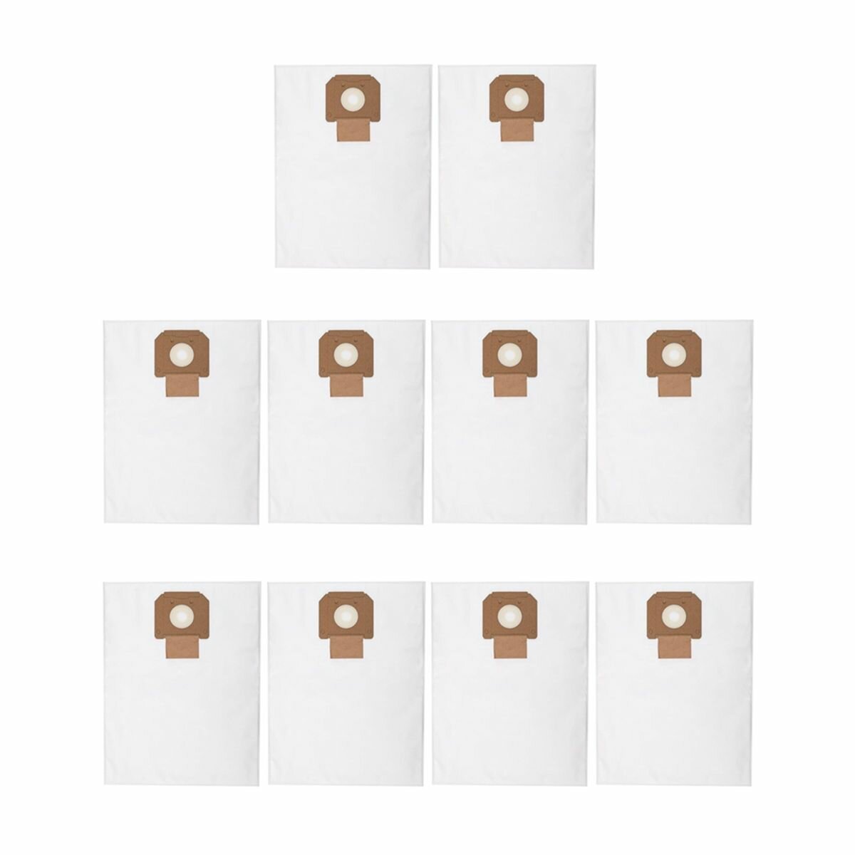 Сменные пылесборники для BOSCH GAS35 VACO90A VACO90AH 10 шт.