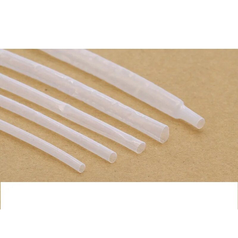 Тефлоновая термоусадочная трубка 1,7/1,3:1 0,5-40 мм 6mm, Transparent-1Meter