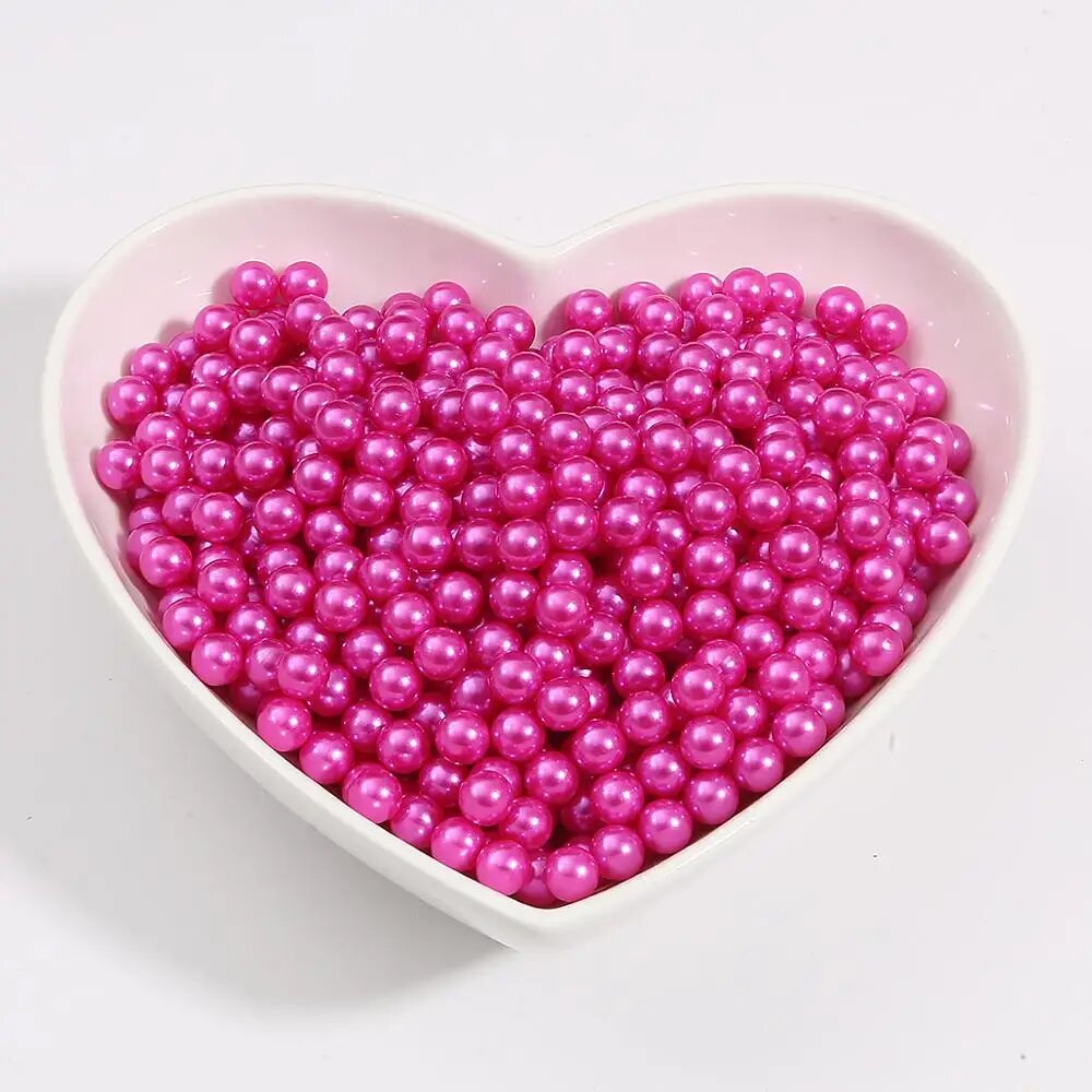 Акриловые бусины Celadon 1000 шт. 50pcs 10mm, Fuchsia