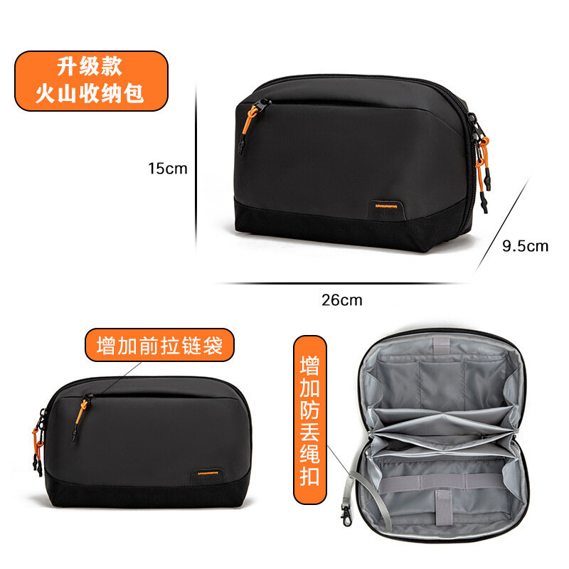 25 новых цифровых сумок для хранения, сумка для кабеля данных, сумка для путешествий, сумка через плечо, портативная сумка для путешествий с power bank