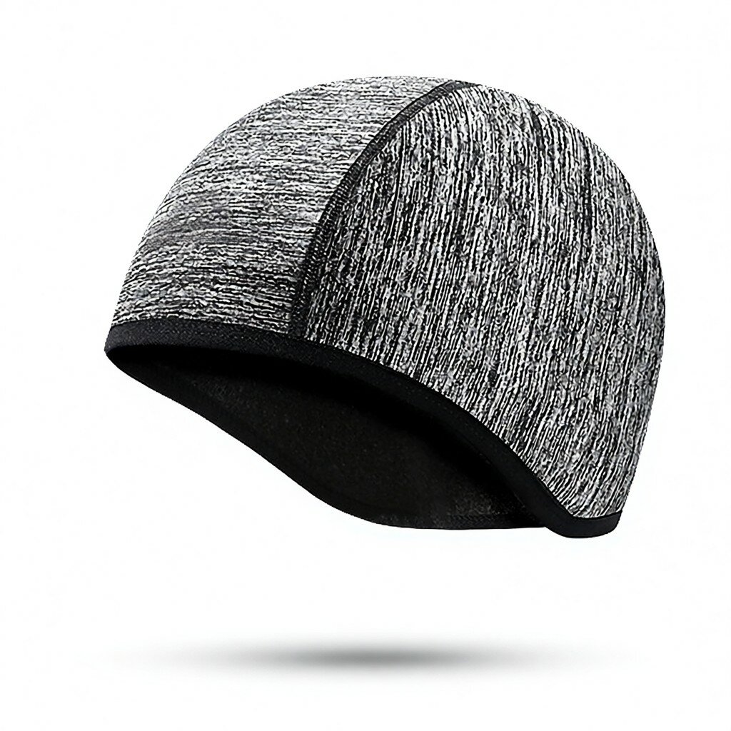 Вязаная шапка с наушниками, подшлемник для велоспорта, зимняя водонепроницаемая шапка для активного отдыха, бега, катания на лыжах и мотоциклах